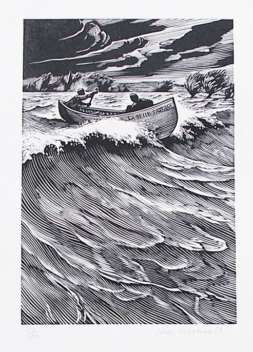 Chris Wormell - La Belle Sauvage (Wood Engraving) – Art Reserve