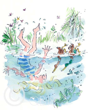 Quentin Blake Prints | Iconic Illustrations for Sale – Art Reserve